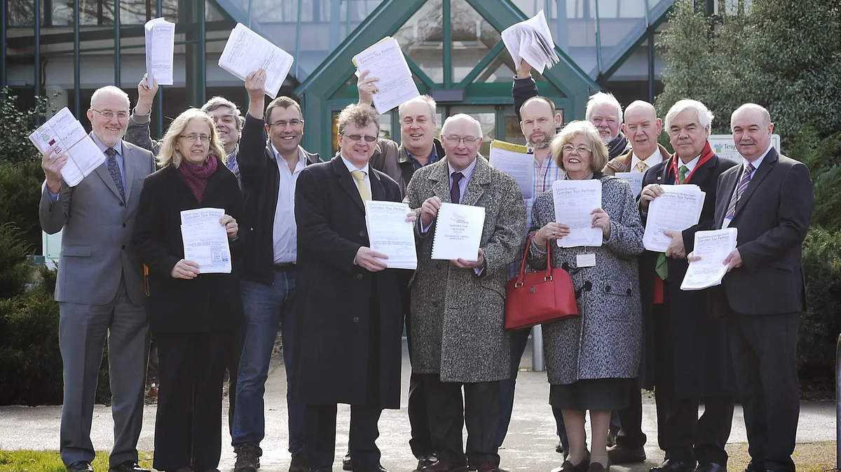 Garden Tax petition of nearly 7000 signatures is delivered to ...